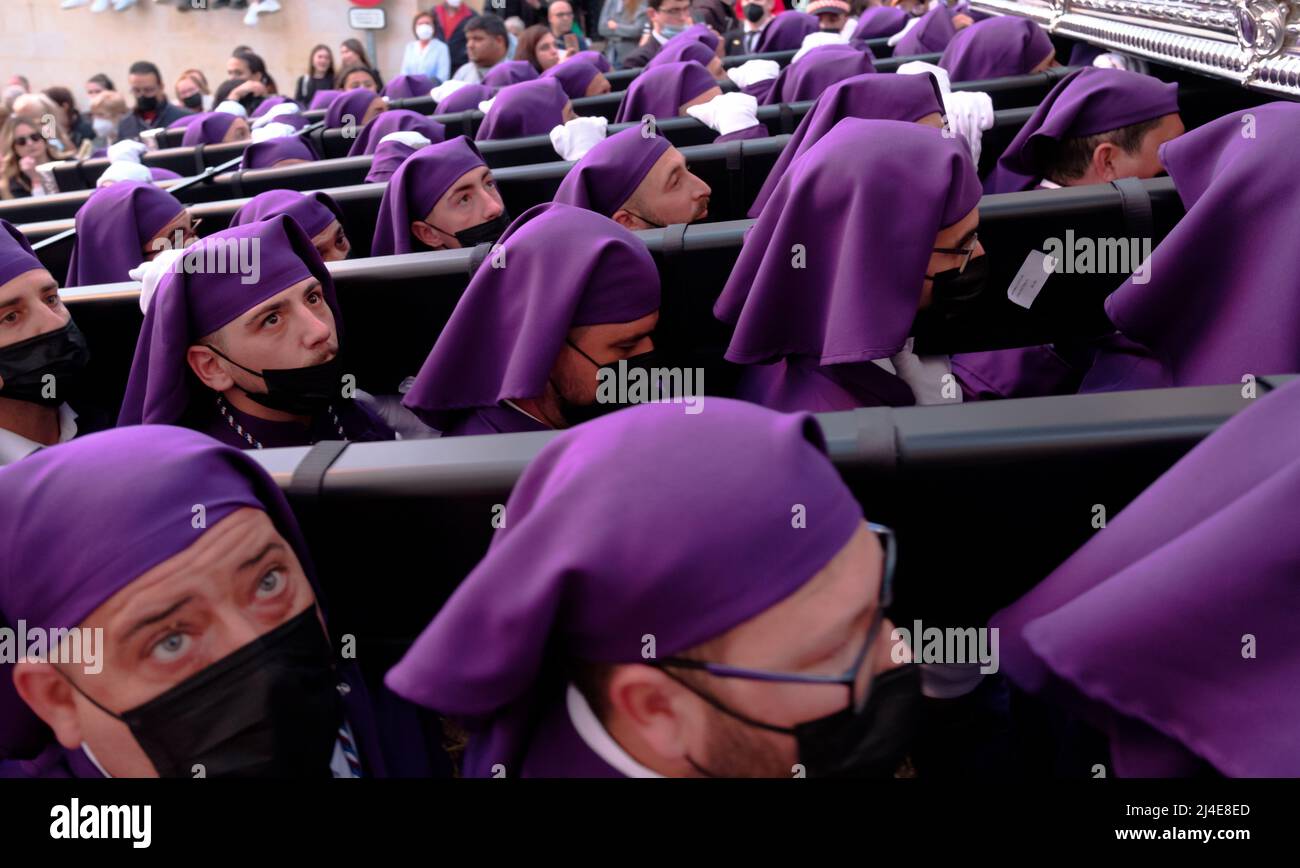 Semana Santa and the Easter processions in Velez-Malaga Stock Photo - Alamy