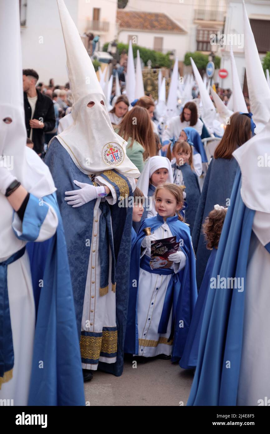 Semana Santa and the Easter processions in Velez-Malaga Stock Photo - Alamy