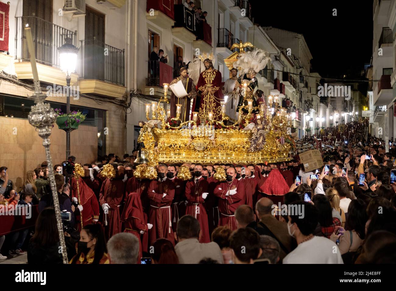 Semana Santa and the Easter processions in Velez-Malaga Stock Photo - Alamy