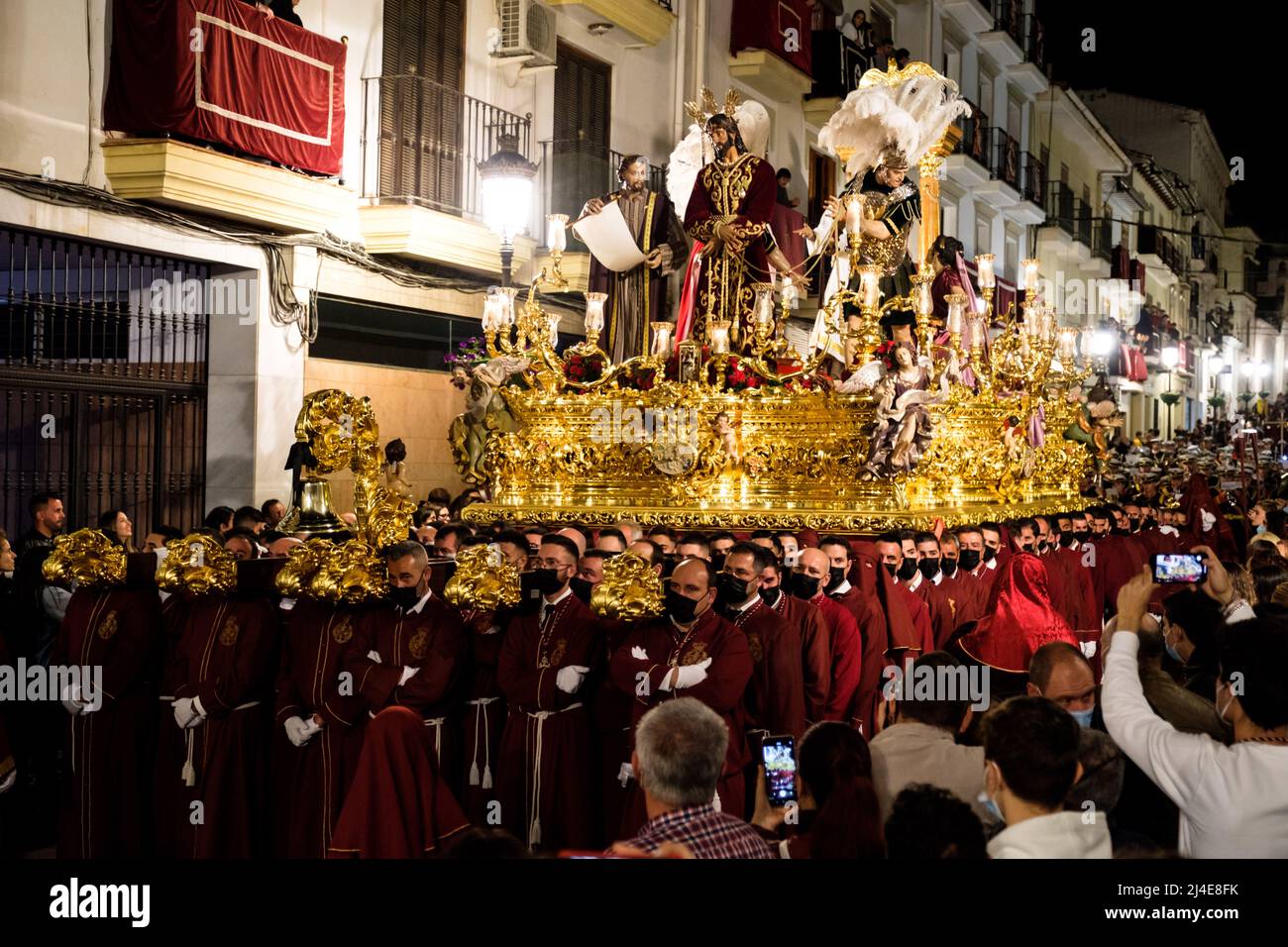 Semana Santa and the Easter processions in Velez-Malaga Stock Photo - Alamy