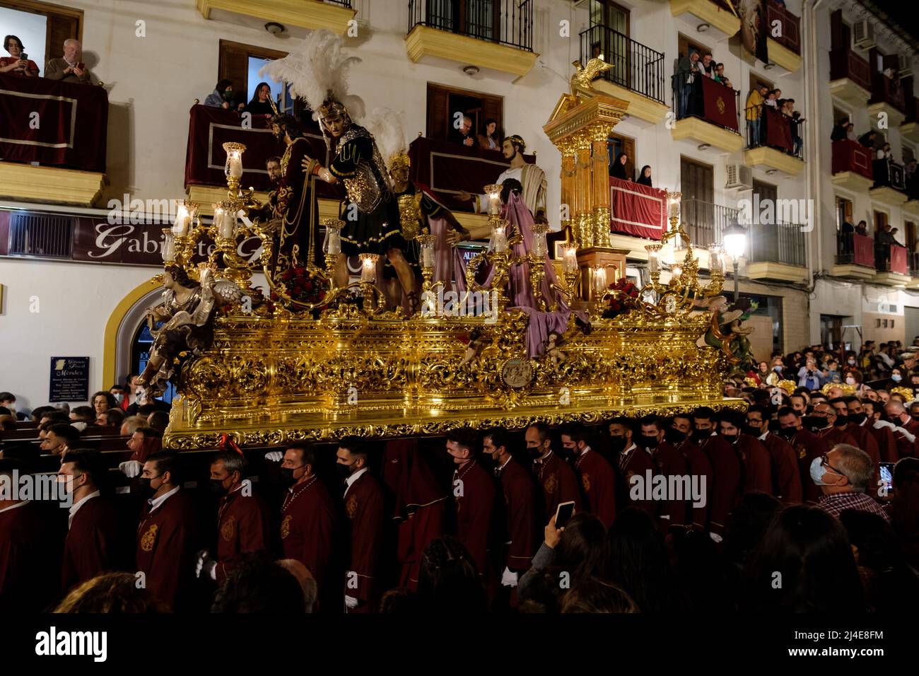 Semana Santa and the Easter processions in Velez-Malaga Stock Photo - Alamy