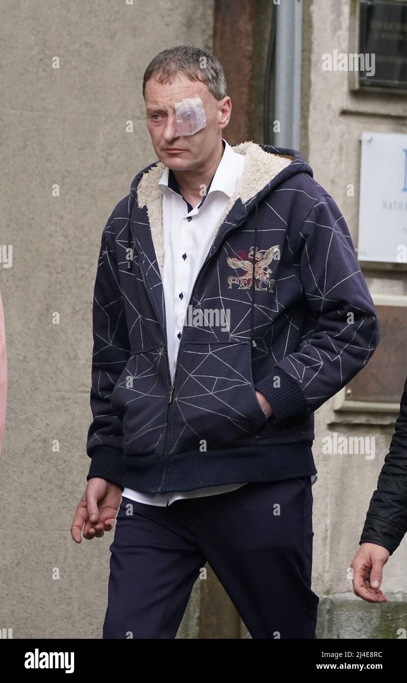 Anthony Burke arrives at Sligo District Court before Yousef Palani was ...