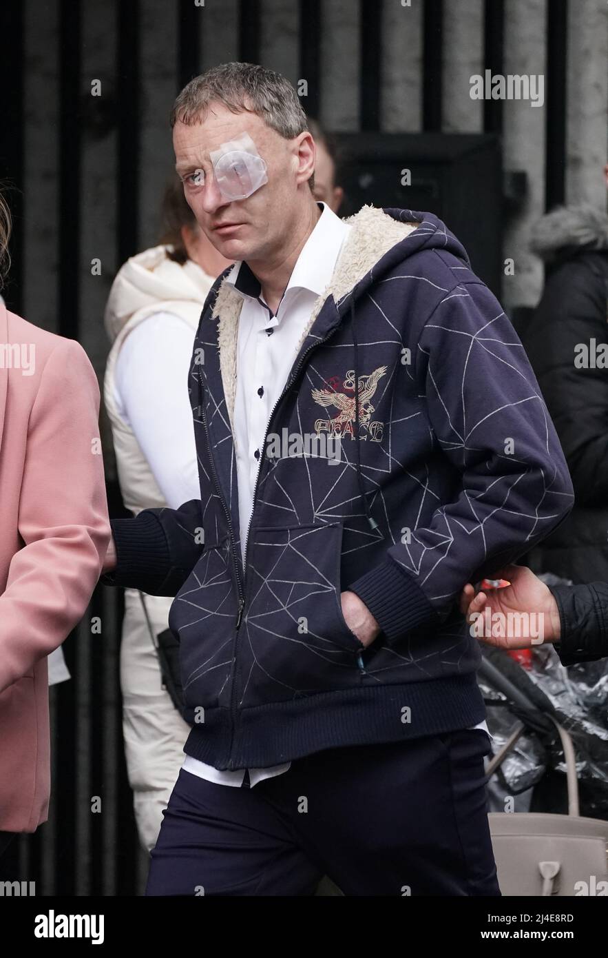 Anthony Burke arrives at Sligo District Court before Yousef Palani was ...