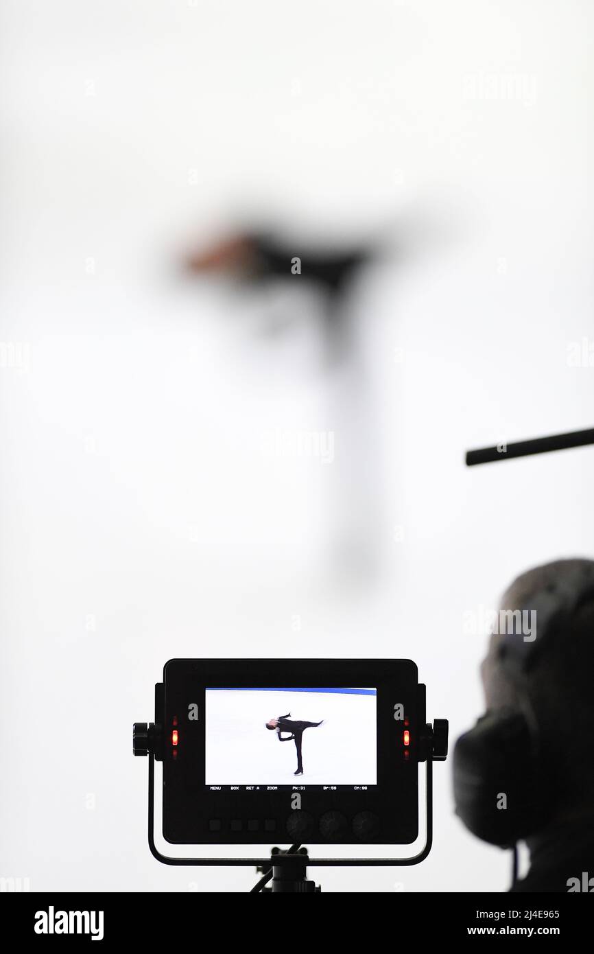 Tallinn, Estonia. 14th Apr 2022. Arlet LEVANDI (EST), during Men Short ...