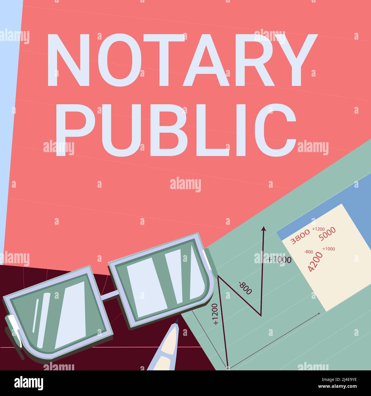 Inspiration showing sign Notary Public. Business overview Legality ...