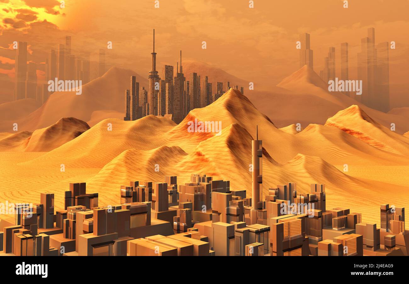 Desert encroaching hi-res stock photography and images - Alamy