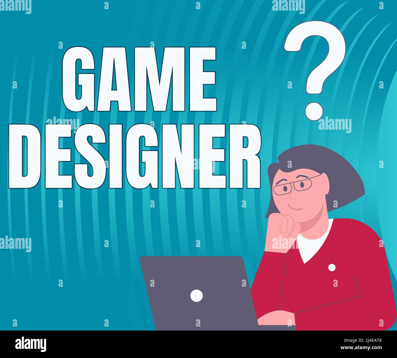 Text sign showing Game Designer. Conceptual photo Campaigner Pixel Scripting Programmers ...
