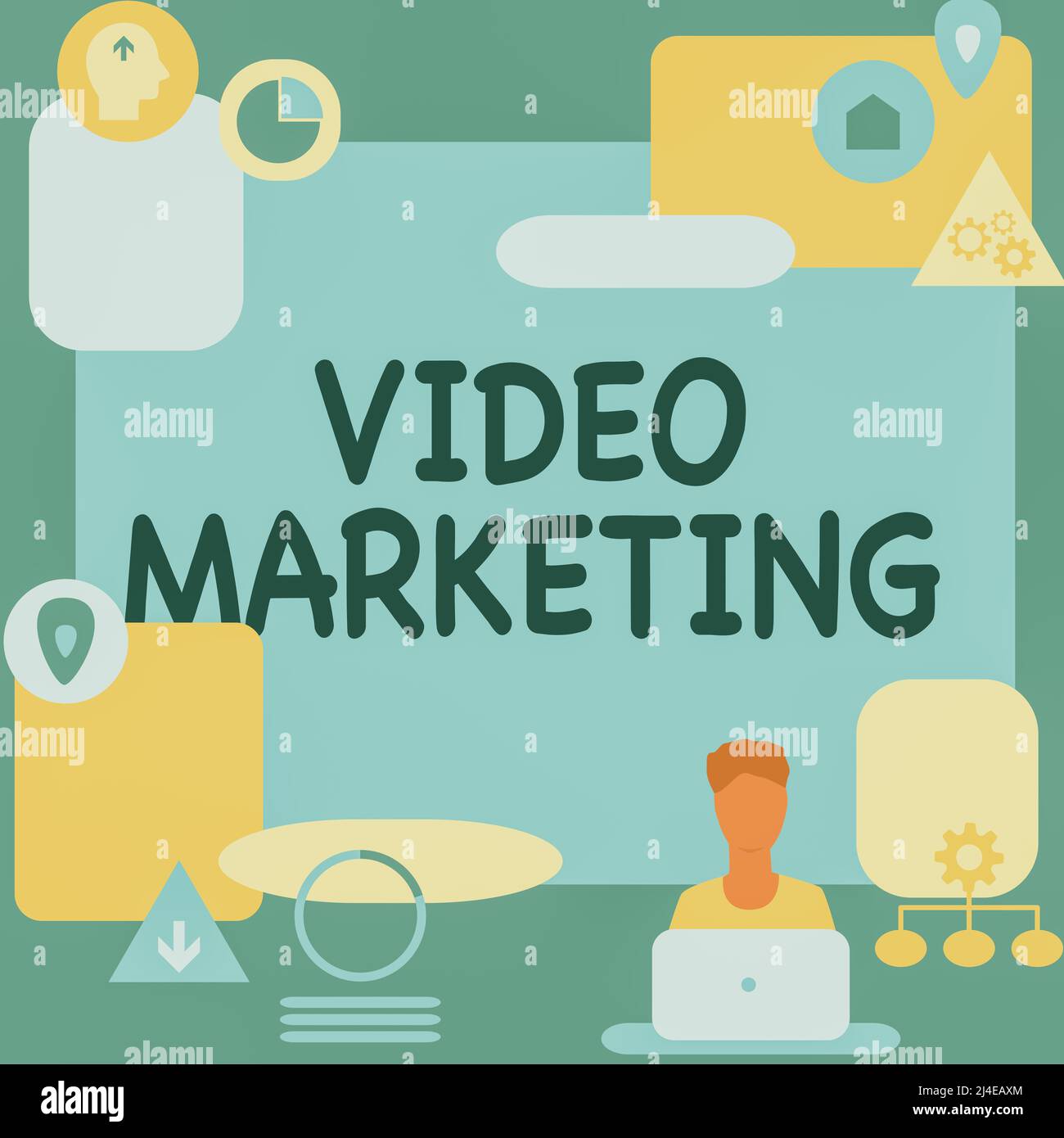Inspiration showing sign Video Marketing. Business idea create short ...