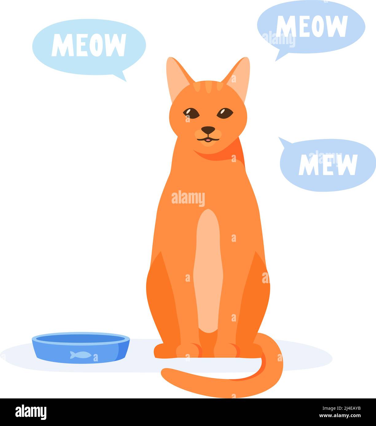 Kitten mews Stock Vector Images - Alamy