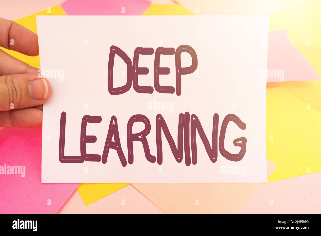 Text caption presenting Deep Learning. Word Written on Hierarchical ... Text caption presenting Deep Learning. Word Written on Hierarchical ...