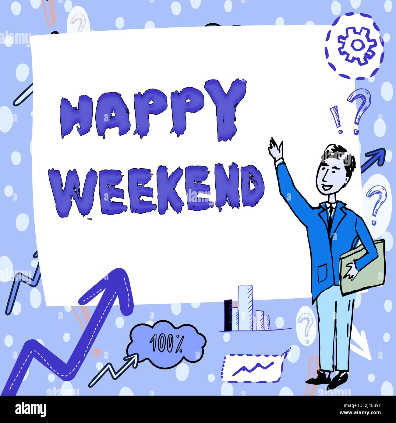 Text sign showing Happy Weekend. Word Written on Cheerful rest day Time ...
