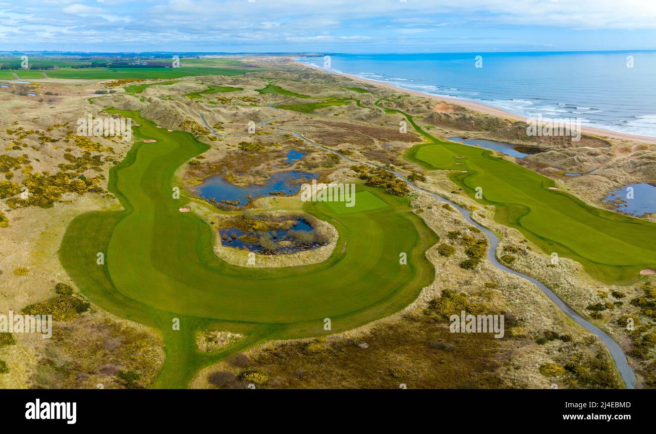 Trump international golf links scotland hi-res stock photography and ...