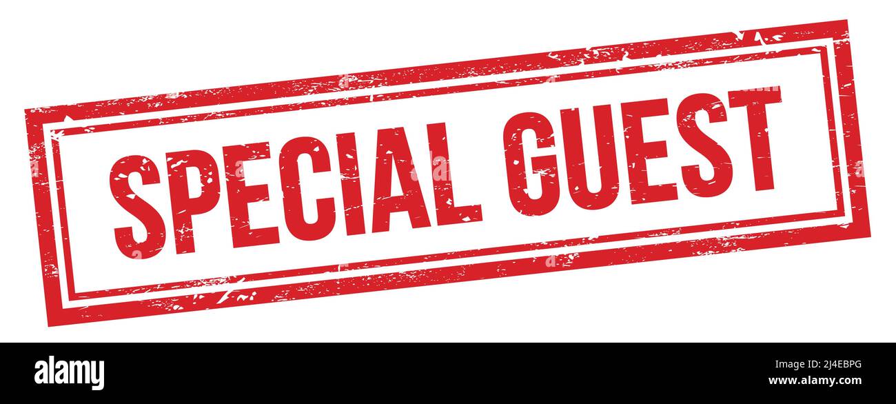 Special guest seal hi-res stock photography and images - Alamy