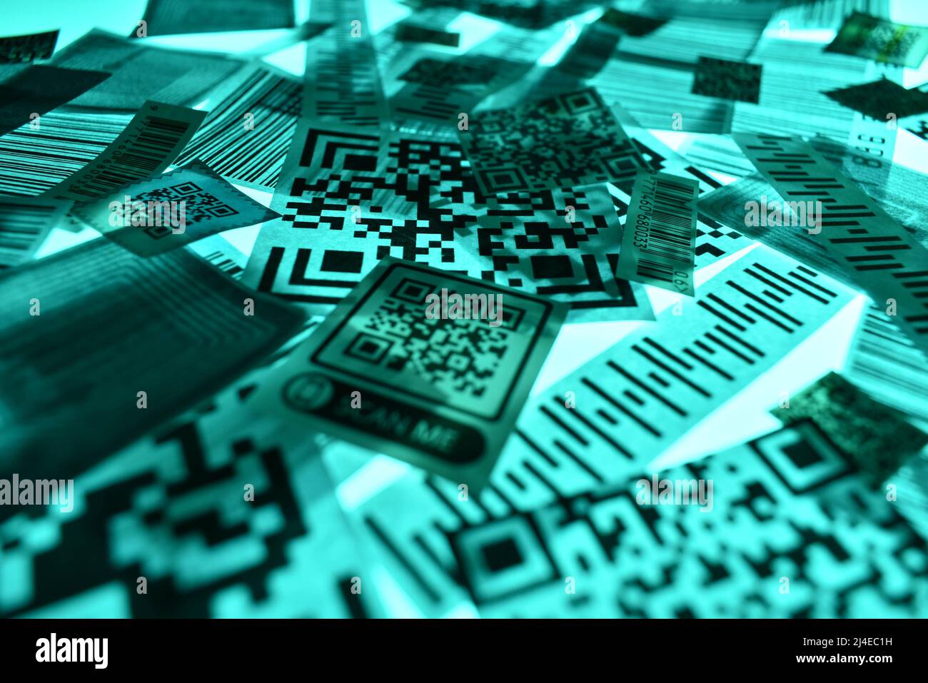 Multiple barcodes hi-res stock photography and images - Alamy