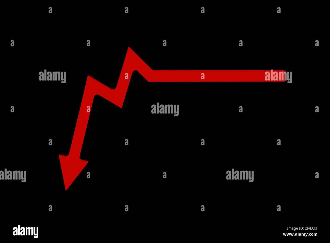 Inflation, rising inflation black isolate. Rising prices. Yellow and ...