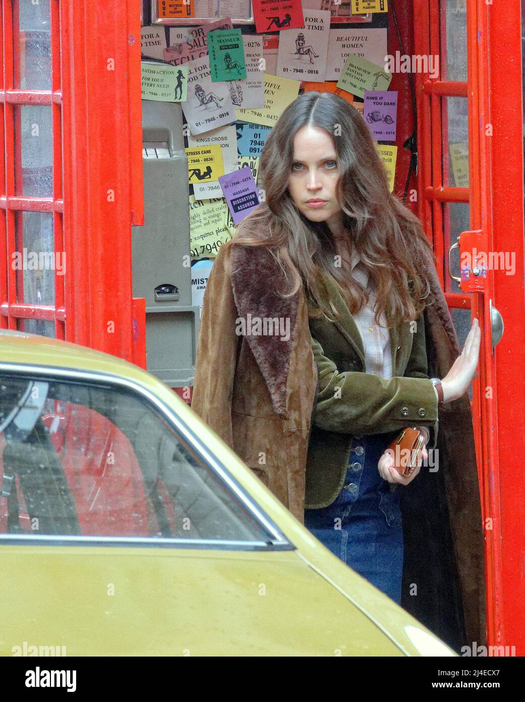 Felicity Jones Leather