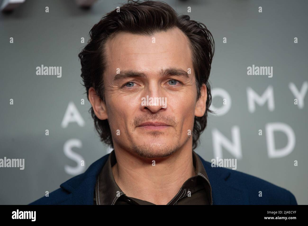 London, UK. 14 April 2022. Rupert Friend at the World premiere of ...