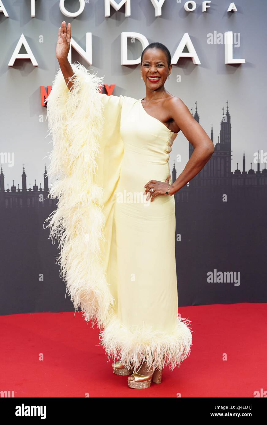 Josette Simon arriving at the World premiere of Anatomy of a Scandal at ...