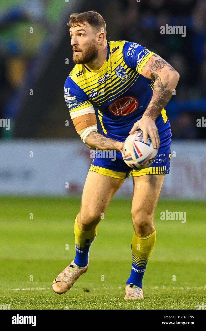 Daryl Clark #9 of Warrington Wolves in action Stock Photo - Alamy