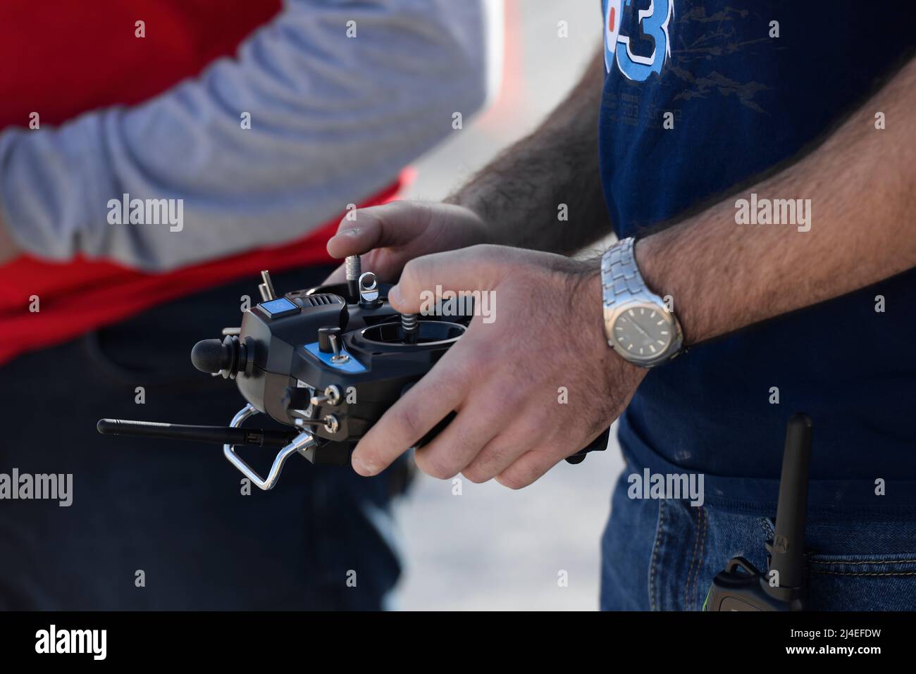U.S. Air Force 2nd Lt David Feibus, with team Flying Gatorz from Wright ...