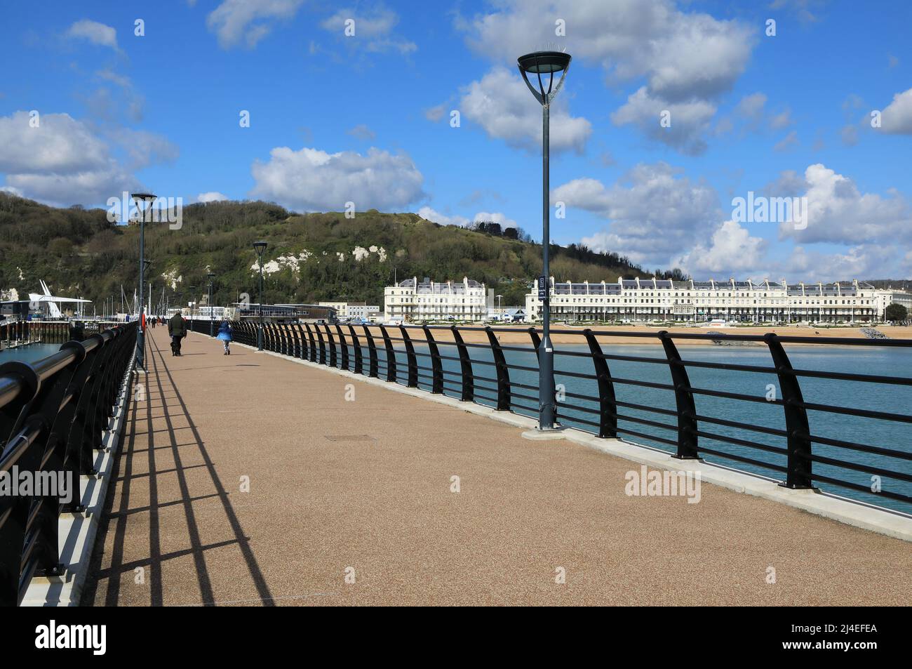 The new marina pier in the Dover Western Docks Revival project, in SE ...