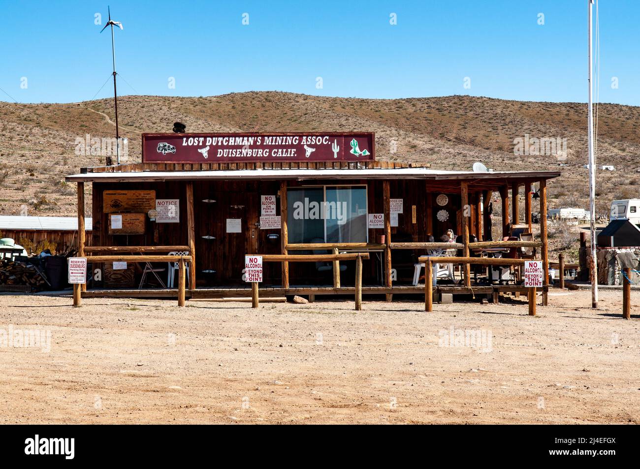 Town of Duisenburg and the Lost Dutchman Mine Stock Photo - Alamy