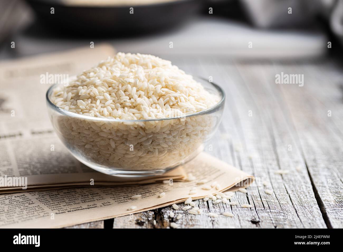 Risotto rice uncooked hi-res stock photography and images - Alamy