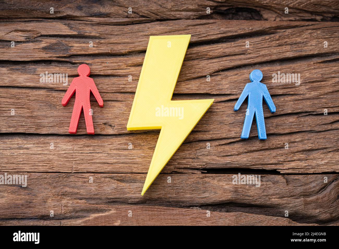 Sad People Dispute And Conflict. Angry Fight Concept Stock Photo - Alamy