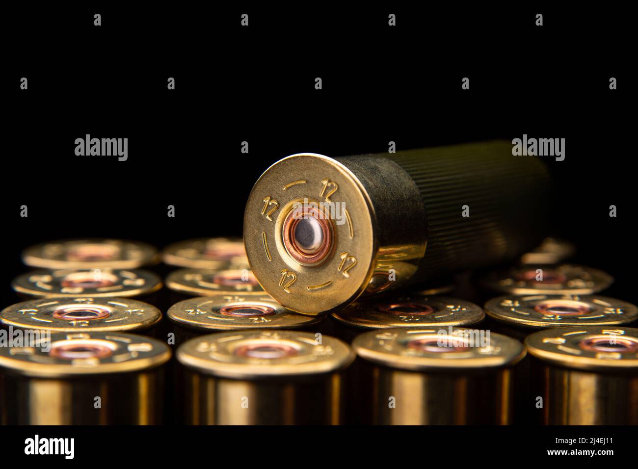 12 Gauge Shotgun Shell Background