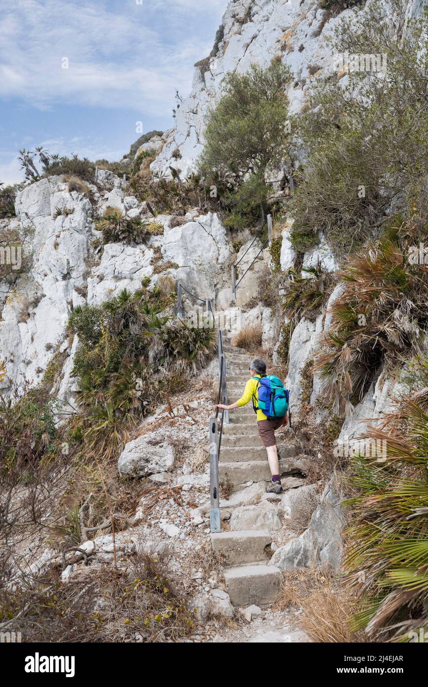 Gibraltar steps hi-res stock photography and images - Alamy