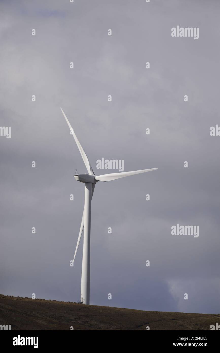 Green Knowes Windfarm Wind power Stock Photo - Alamy