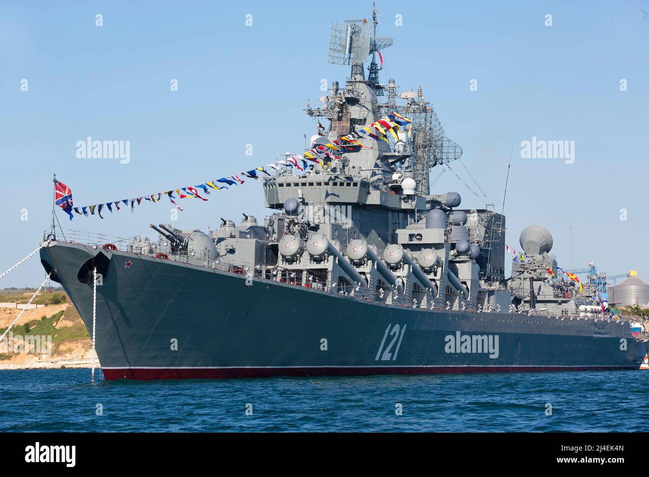 Moskva missile cruiser hi-res stock photography and images - Alamy