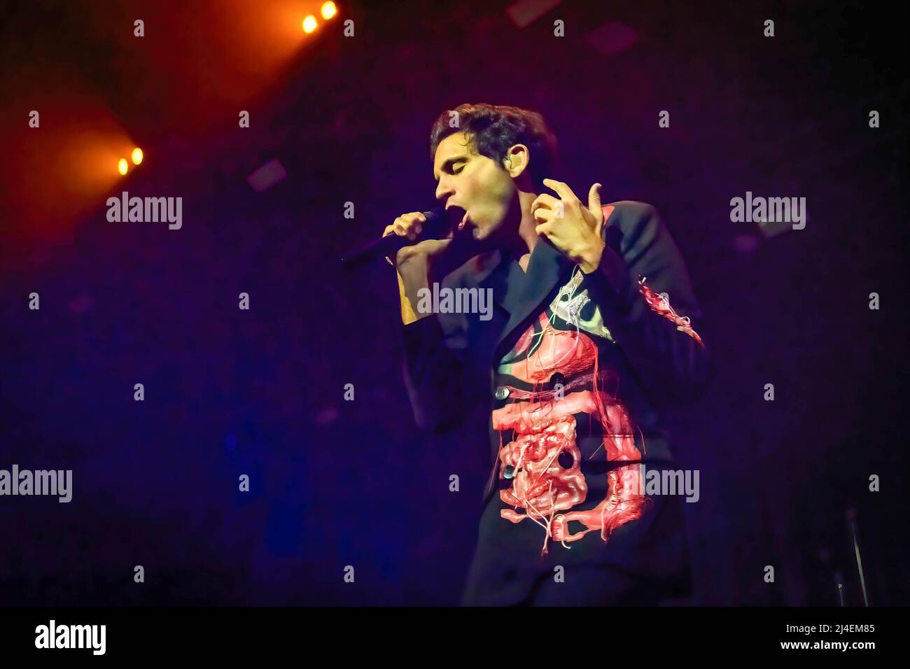 British singer-songwriter, Michael Holbrook Penniman Jr, known by his ...