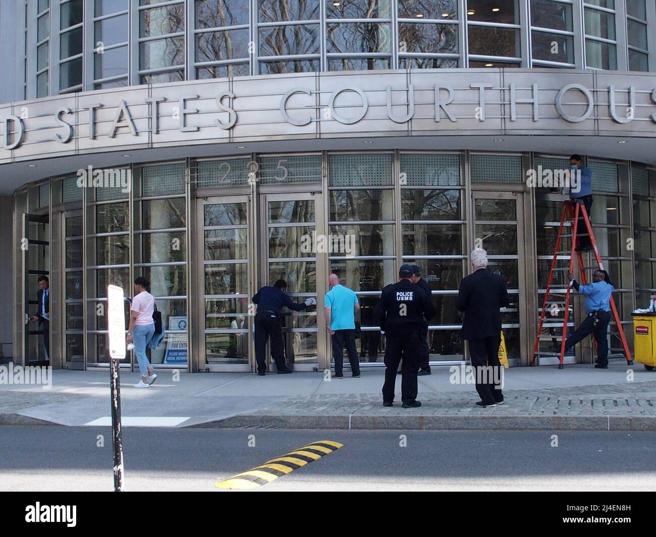 Alleged subway shooter hi-res stock photography and images - Alamy