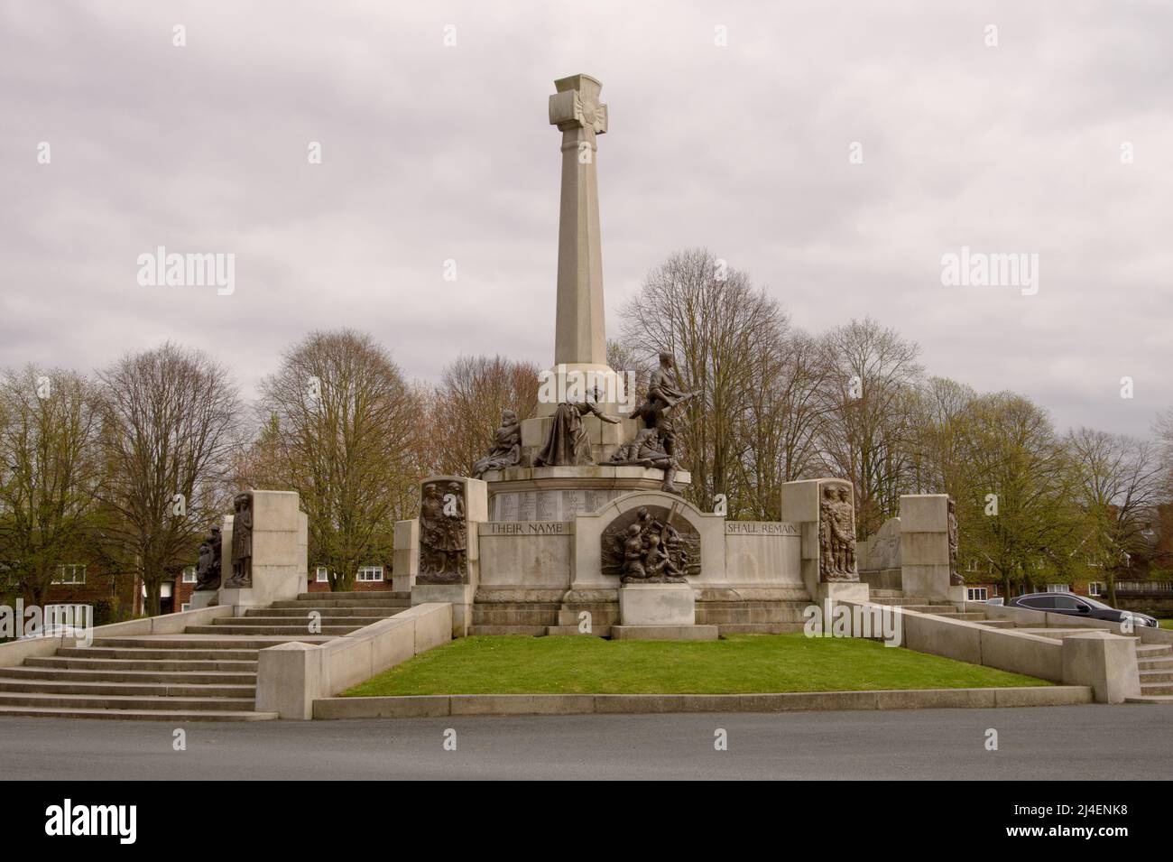 Port Sunlight War Memorial (Goscombe John), Wirral, Merseyside, England ...