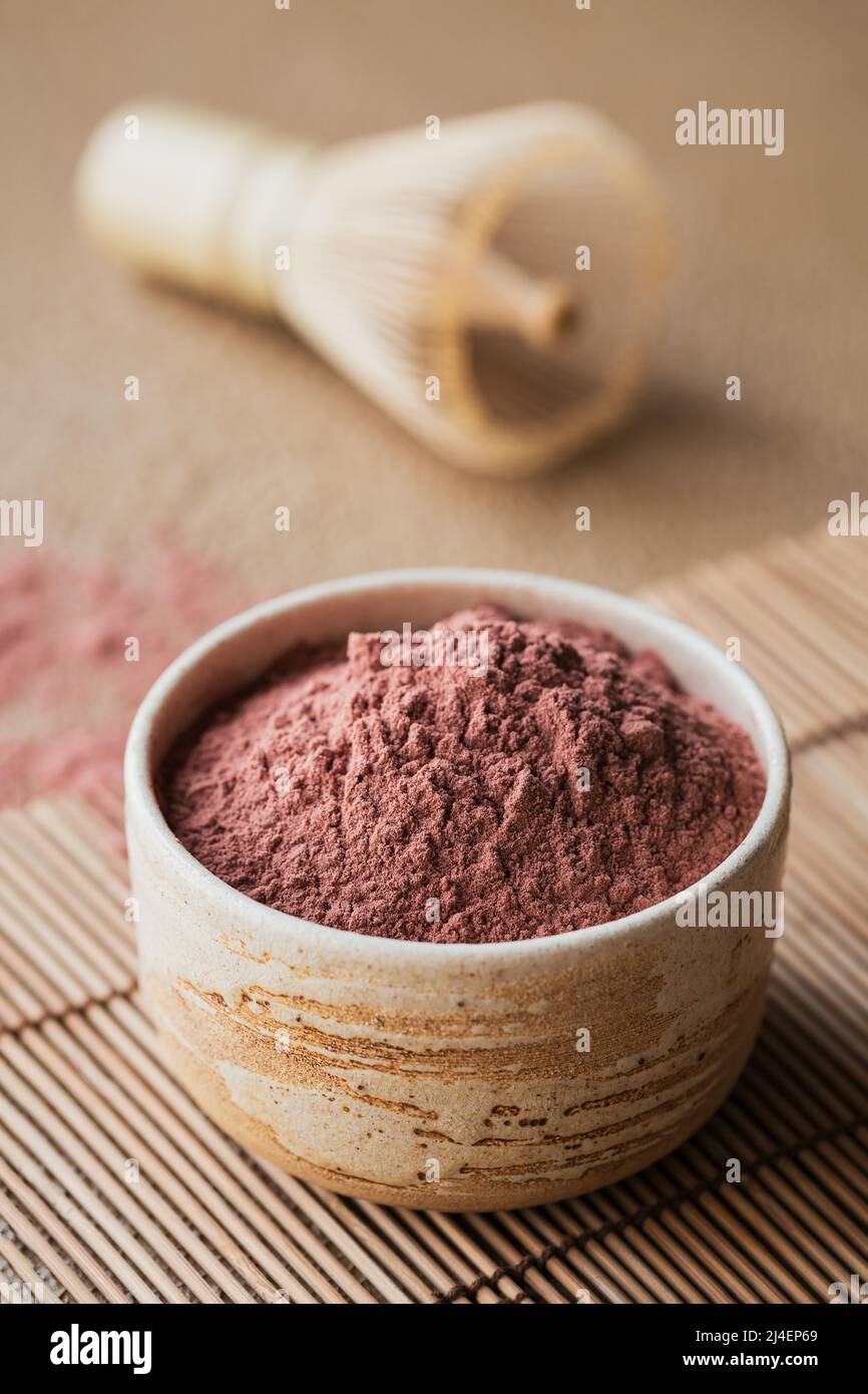 Matcha organic powder hi-res stock photography and images - Alamy