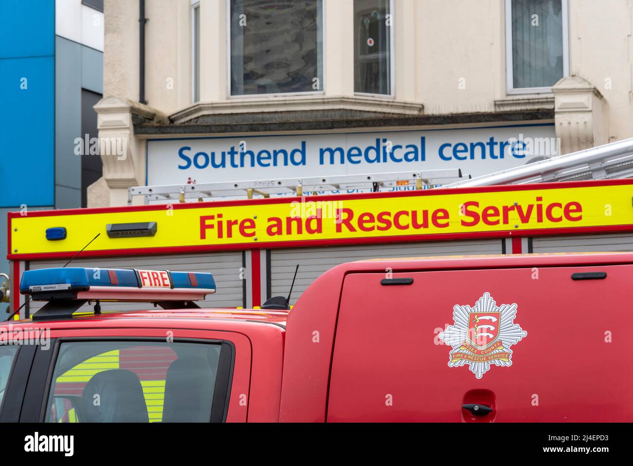Essex County Fire & Rescue Service carrying out a training exercise at ...