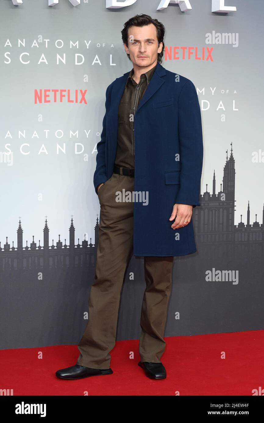 London, UK. 14 April 2022. Rupert Friend at the World premiere of ...