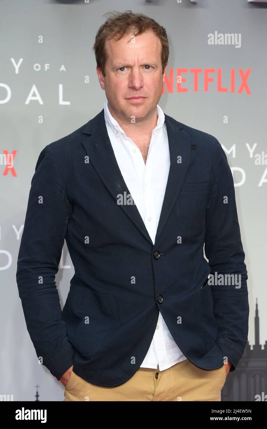 London, UK. 14 April 2022. Geoffrey Streatfeild at the World premiere ...