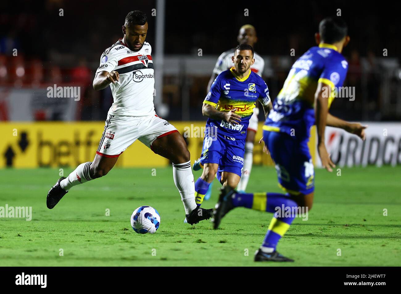 SP - Sao Paulo - 04/14/2022 - COPA SOUTH AMERICANA 2022, SAO PAULO X EVERTON - Luan a Sao Paulo ...