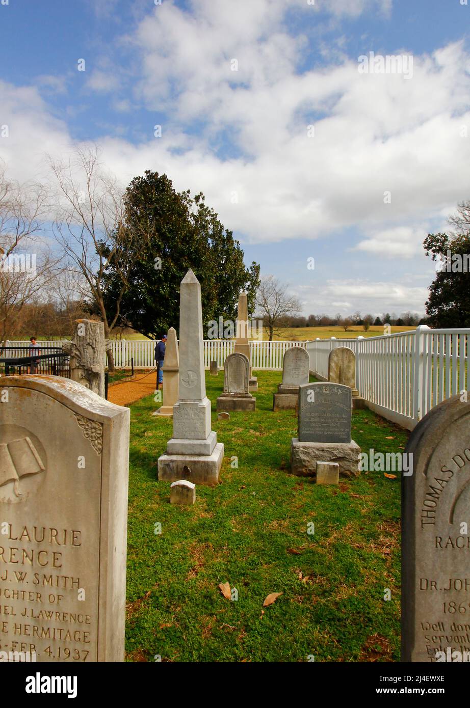 Views at Andrew Jackson's Hermitage outside of Nashville, Tennessee ...