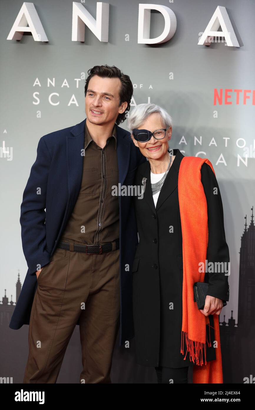 London, UK. 14th Apr 2022. London, UK. 14th Apr 2022. Rupert Friend ...