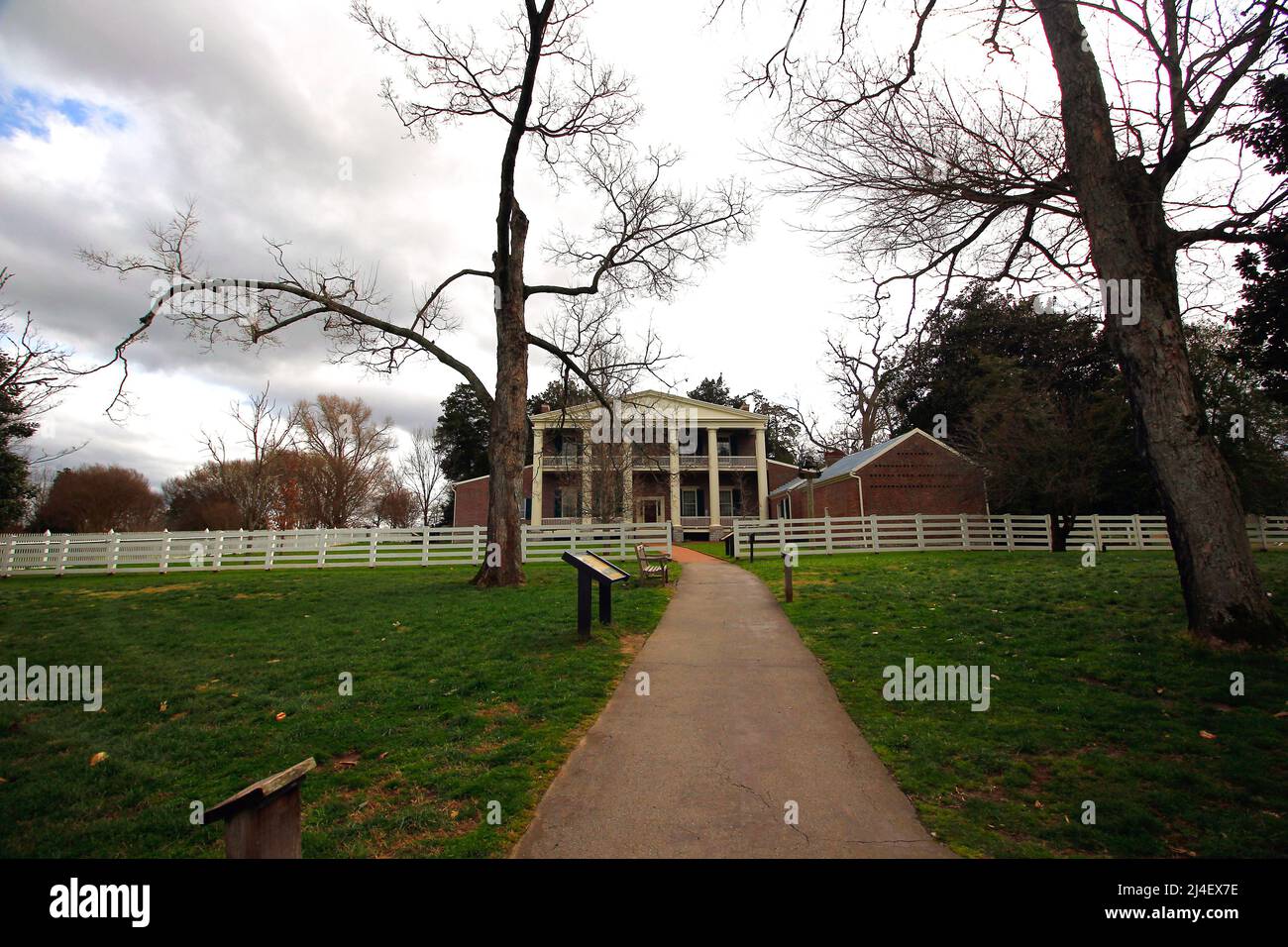 Views at Andrew Jackson's Hermitage outside of Nashville, Tennessee ...