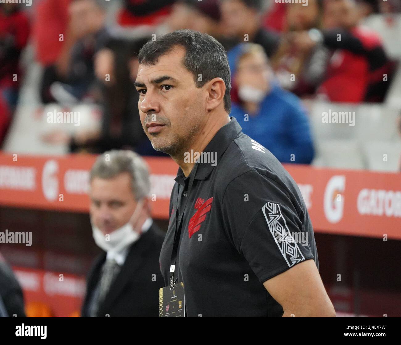 Curitiba, Brazil. 14th Apr, 2022. Fábio Carille during Athletico x The ...