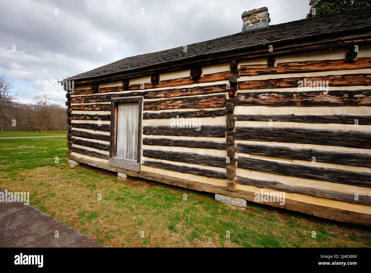 Tennessee nashville hermitage plantation home hi-res stock photography ...