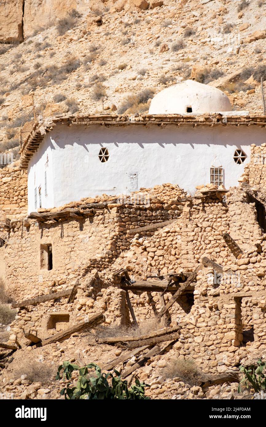 Scenic view from Ghoufi canyon in the Aures region, Batna, Algeria ...