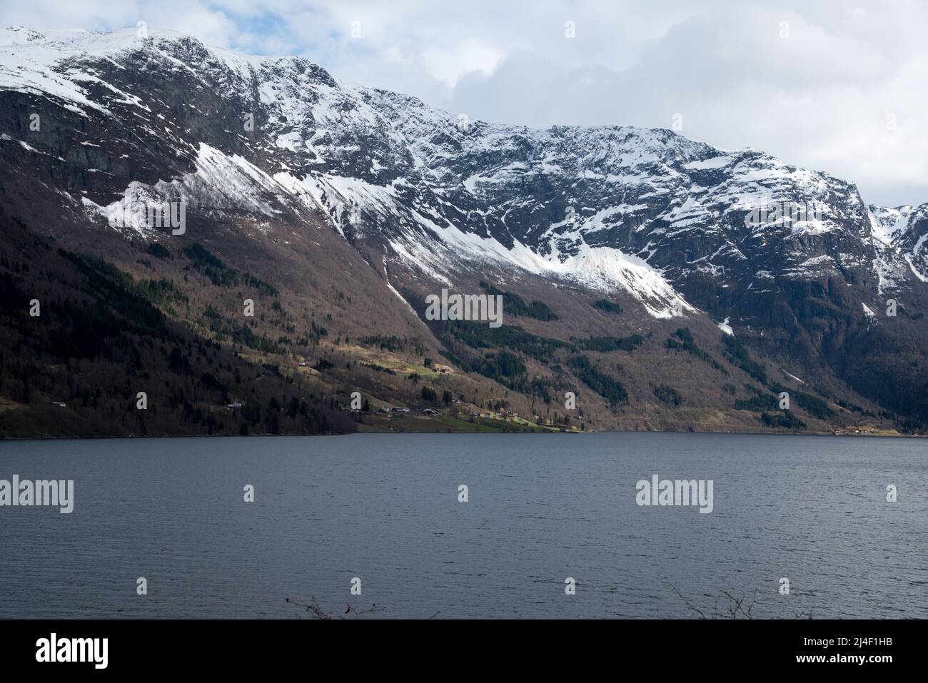Lusterfjord is a 42 kilometer long branch from Sognefjord, wihch is ...