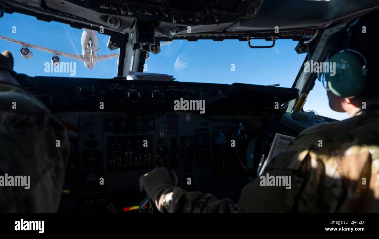 A U.S. Air Force pilot assigned to the 968th Expeditionary Airborne Air ...