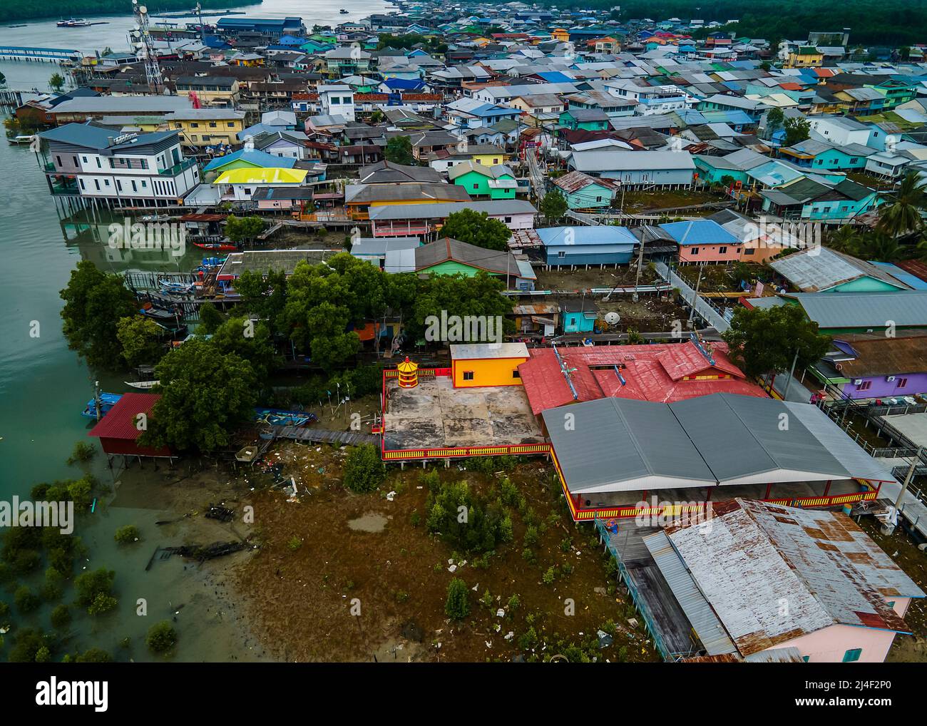 Pulau Ketam or Crab Island located at Kelang Selangor state of Malaysia ...