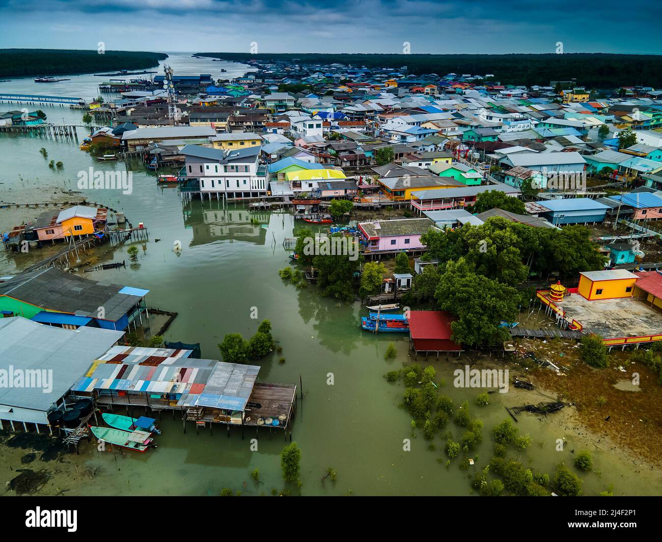 Pulau Ketam or Crab Island located at Kelang Selangor state of Malaysia ...